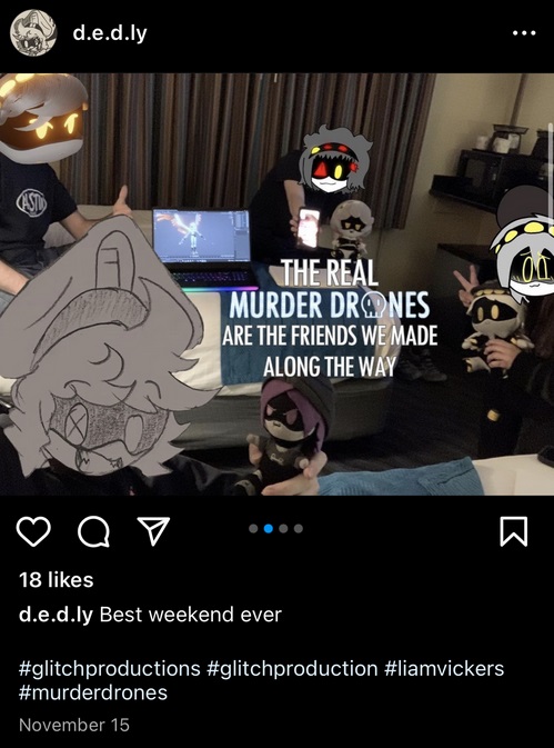 PHOTO Jack Showalter Posted The Real Murder Drones Are The Friends We ...