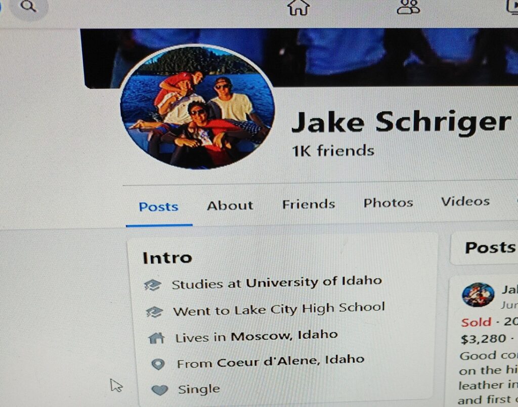 PHOTO Jake Schriger Posted On Facebook That He Was Single Despite Dating Maddie Mogen Before Her ...