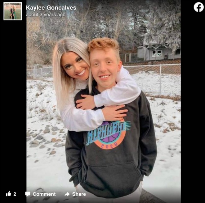 PHOTO Kaylee Goncalves Hugging Her Ex-Boyfriend Jack DuCoeur Out In A ...