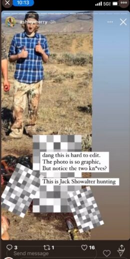 PHOTO Of Both Of Jack Showalter's Huge Knives That Can Do A Lot Of ...