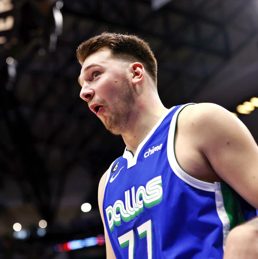 PHOTO The Face Luka Doncic Makes When He Realizes How Good He Is At ...