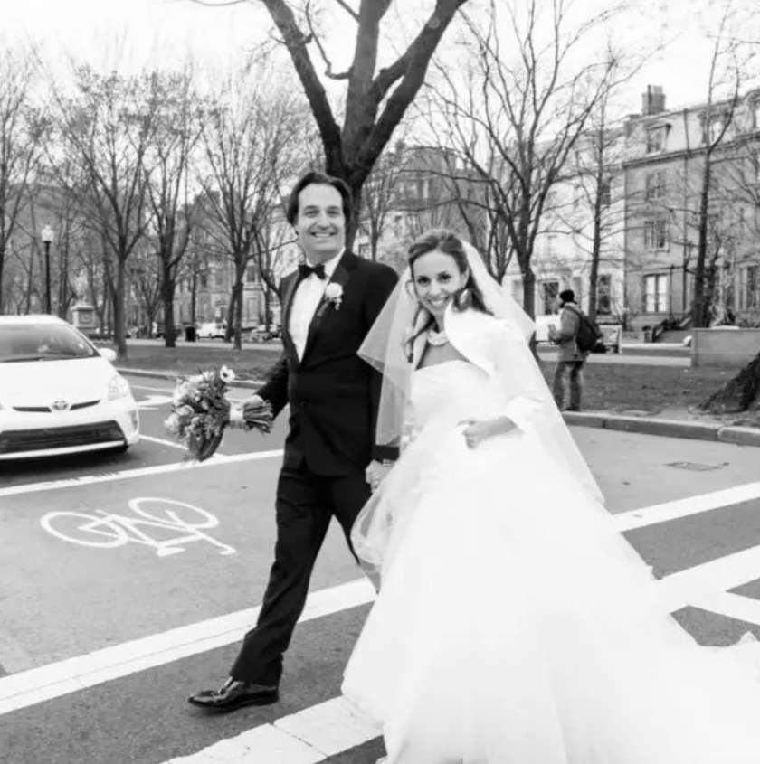 PHOTO Brian Walshe With His Wife Ana On Wedding Day