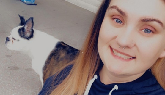 PHOTO Of Amber Cook With Her Dog Who Was Shot By Ronald Ray Mosley In ...