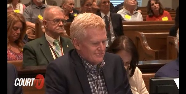 PHOTO Alex Murdaugh Smirking The Exact Moment Mark Tinsley Was ...