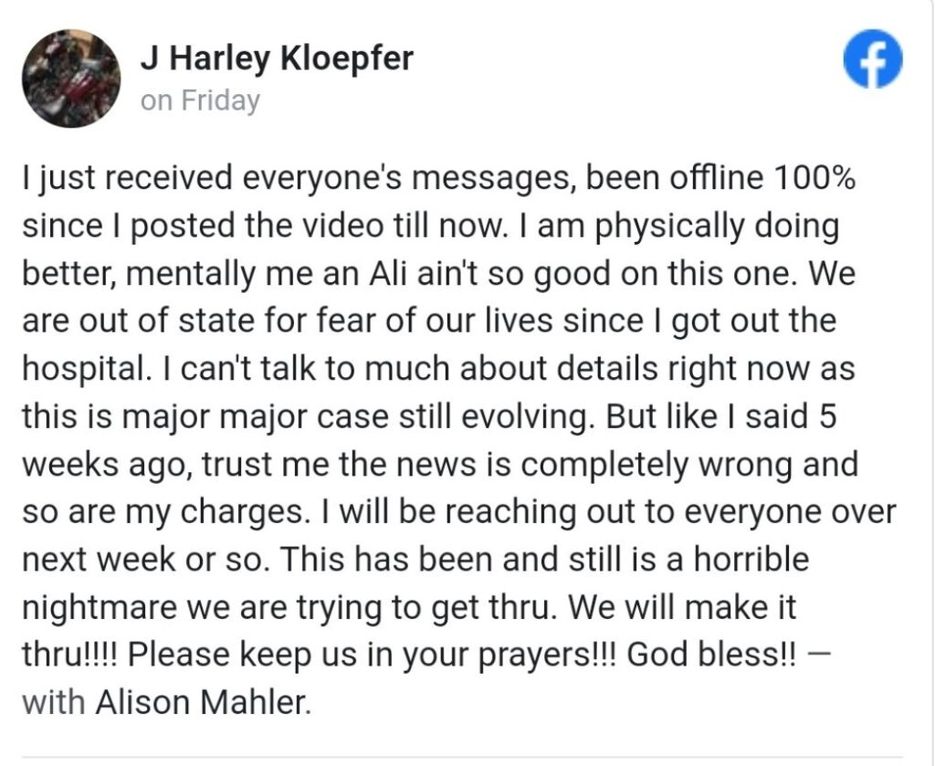 PHOTO Jason Kloepfer Gives Update On His Successful Recovery After ...