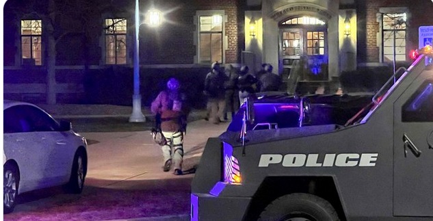 PHOTO Police Bearcat Showed Up To Michigan State University Campus ...