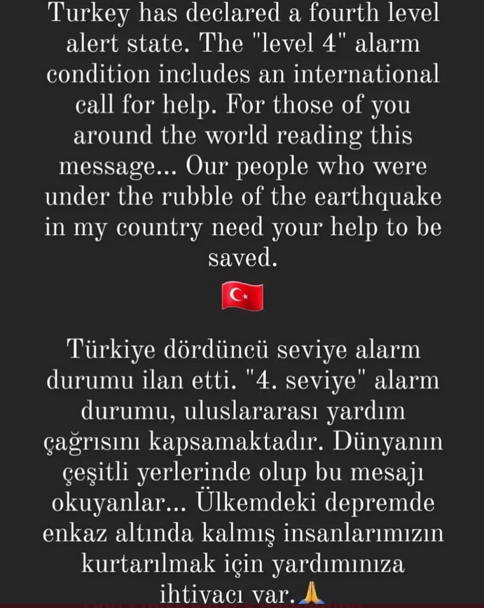 PHOTO Turkey Has Declared A Fourth Level Alert State The Level 4 Alarm ...