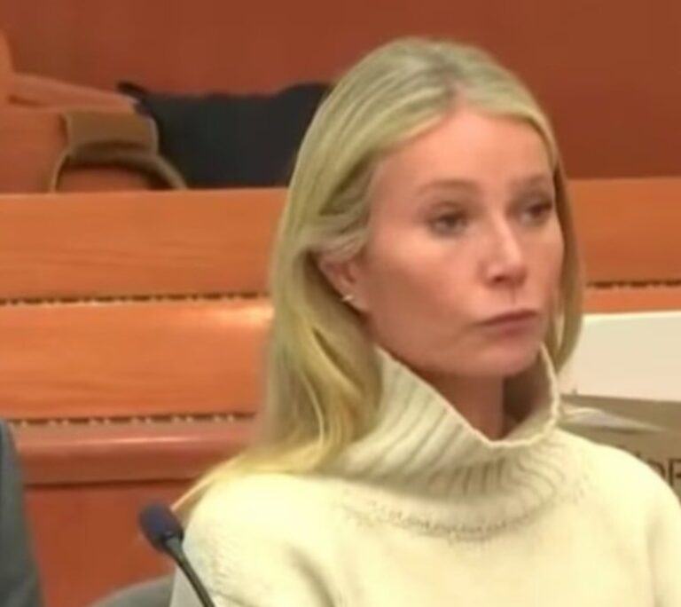PHOTO Close Up Of Gwyneth Paltrow's Resting B*tch Face During Trial