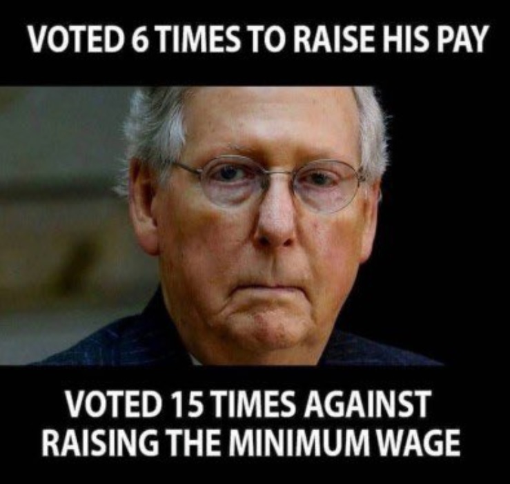 PHOTO Voted 6 Times To Raise His Pay Voted 15 Times Against Raising The ...