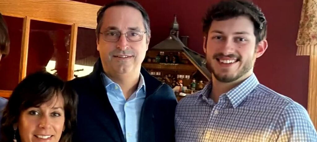PHOTO Connor Sturgeon With His Parents Looking Normal