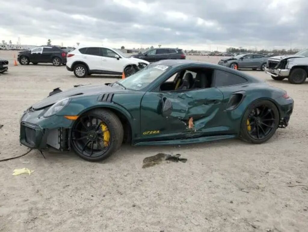 PHOTO Patrick Reed's $450K Porsche That He Wrecked Sold At An Auction ...