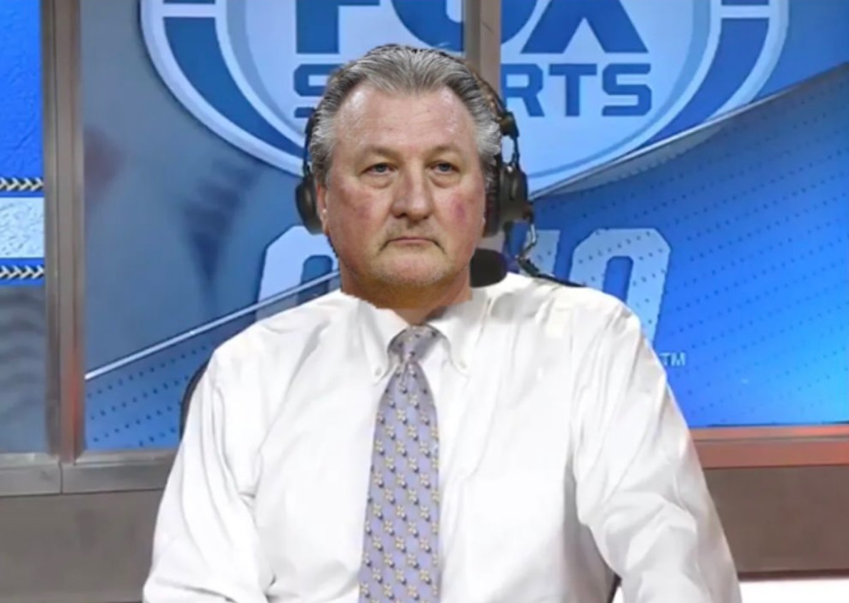 PHOTO Bob Huggins Later Tonight Putting On The Headset For Fox Sports ...