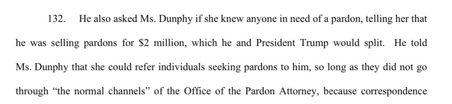 PHOTO Details On Rudy Giuliani Telling Noelle Dunphy He's Selling ...