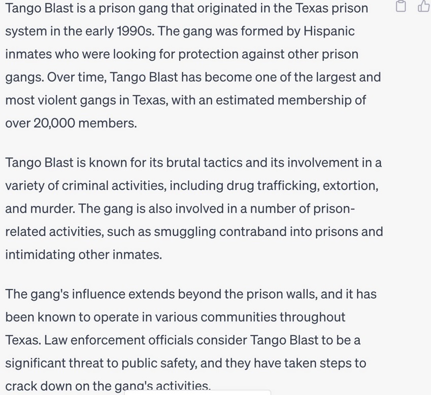 PHOTO Details On The Very Dangerous Hispanic Tango Blast Gang Mauricio ...