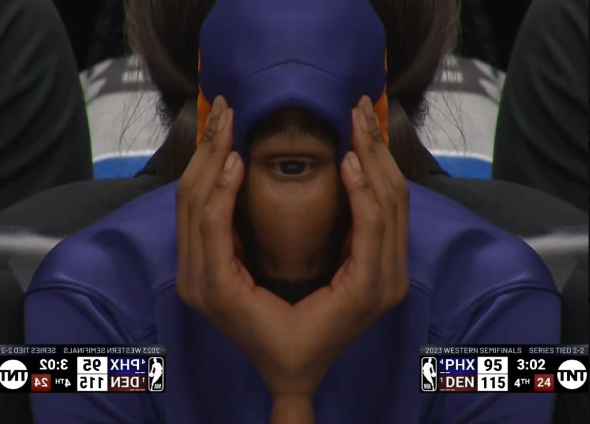 PHOTO Kevin Durant If He Only Had One Eye And Saw Everything Like An Alien