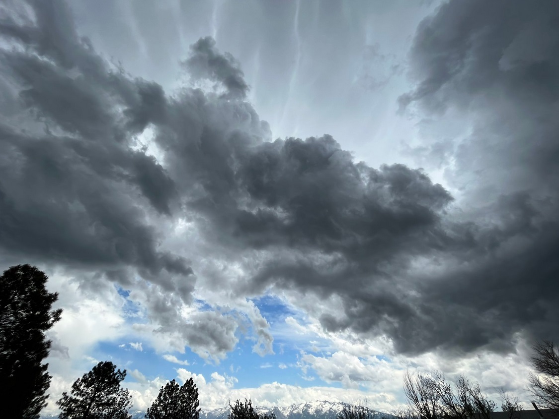 PHOTO Of Dark Clouds Before Tornado Hit Spring Creek Nevada