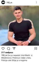 PHOTO Of Serbian Killer Uros Blazic's Instagram Handle