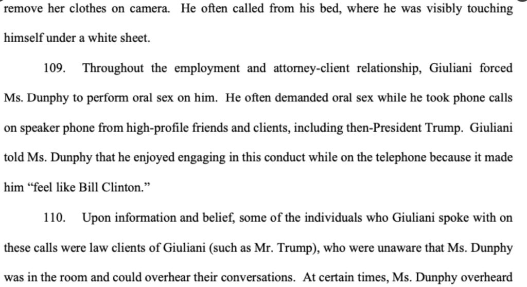 PHOTO Rudy Giuliani Getting A BJ From Noelle Dunphy