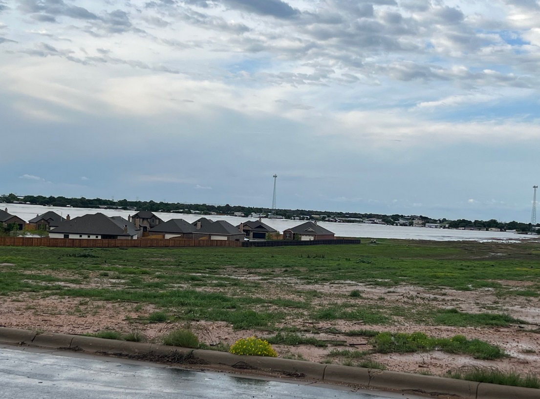 PHOTO Greenways Playa Lake Flooded in Southwest Amarillo Texas