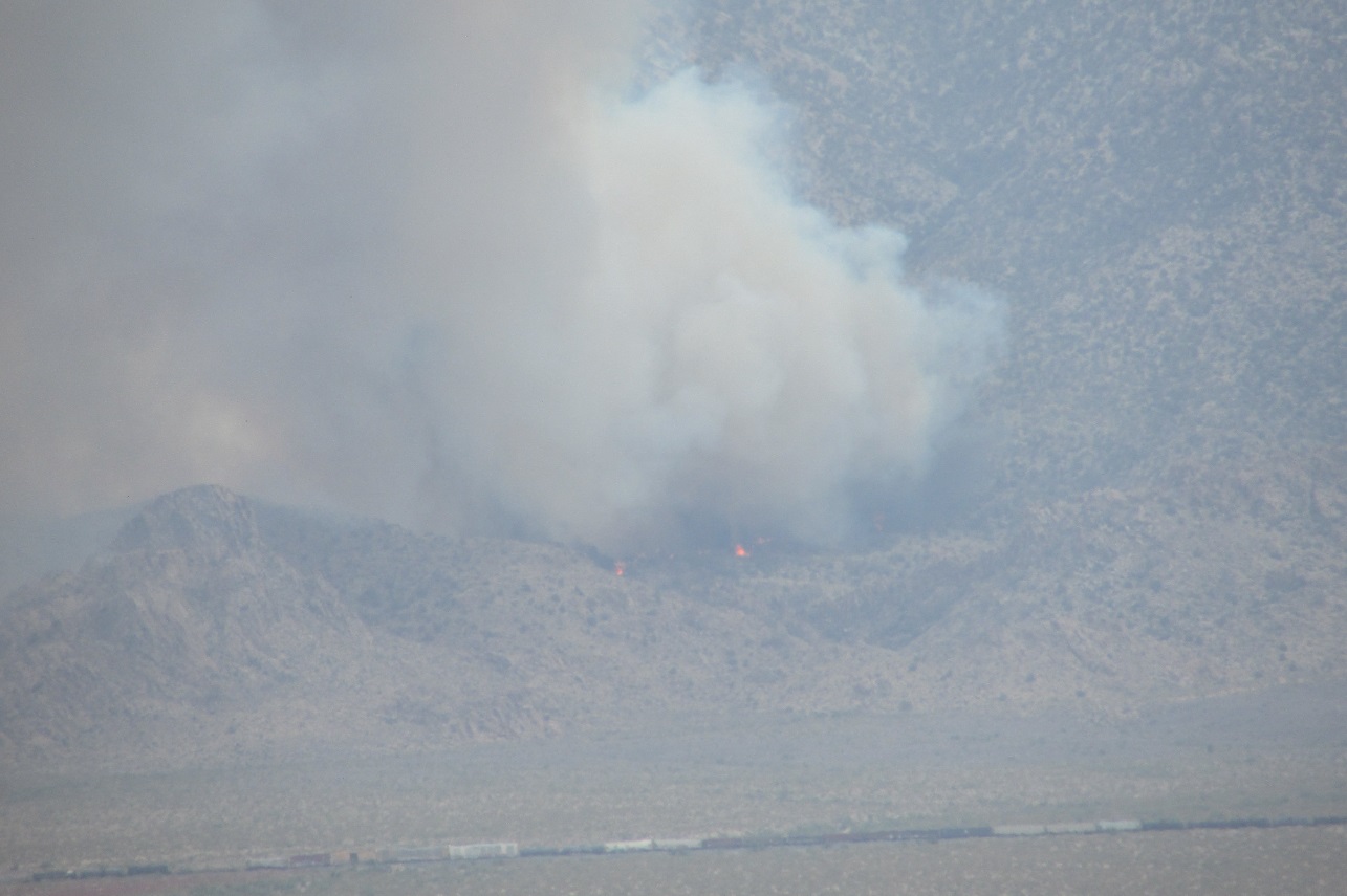 PHOTO Close Up Of York Fire From Nipton