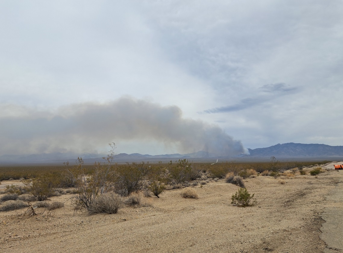 PHOTO Close Up Of York Fire From Nipton