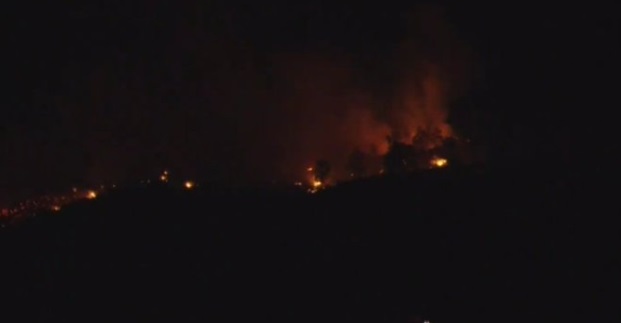 PHOTO Dry Fire In Castaic Has Burned 14 Precious Acres Of Land
