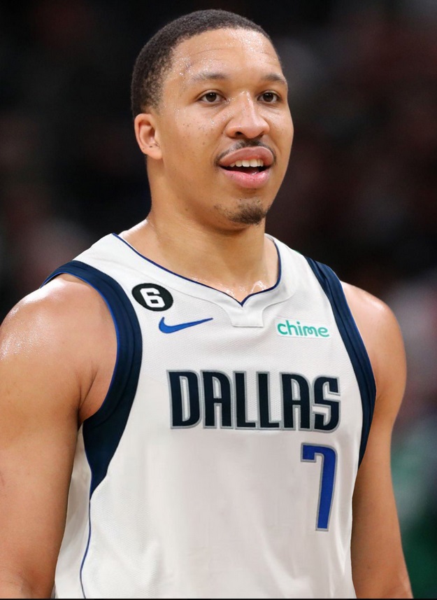 PHOTO Grant Williams In A Dallas Mavericks Uniform