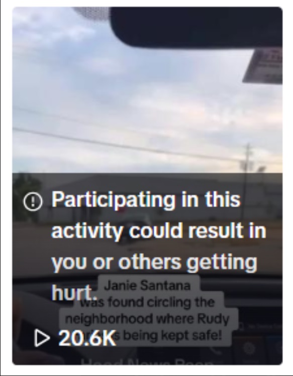 PHOTO TikTok Is Warning People About Janie Santana By Saying ...