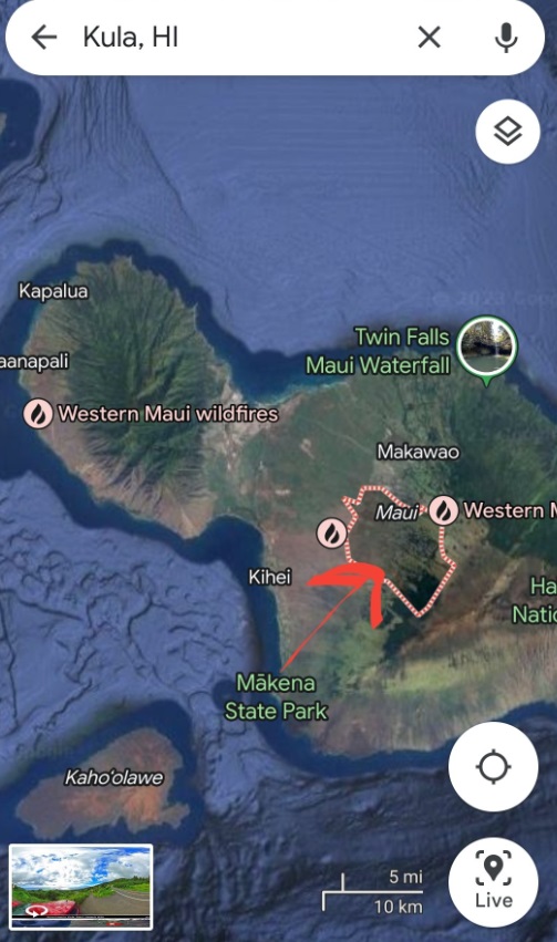 PHOTO It Makes No Sense How Oprah's House In Kula Hawaii Was Spared By ...