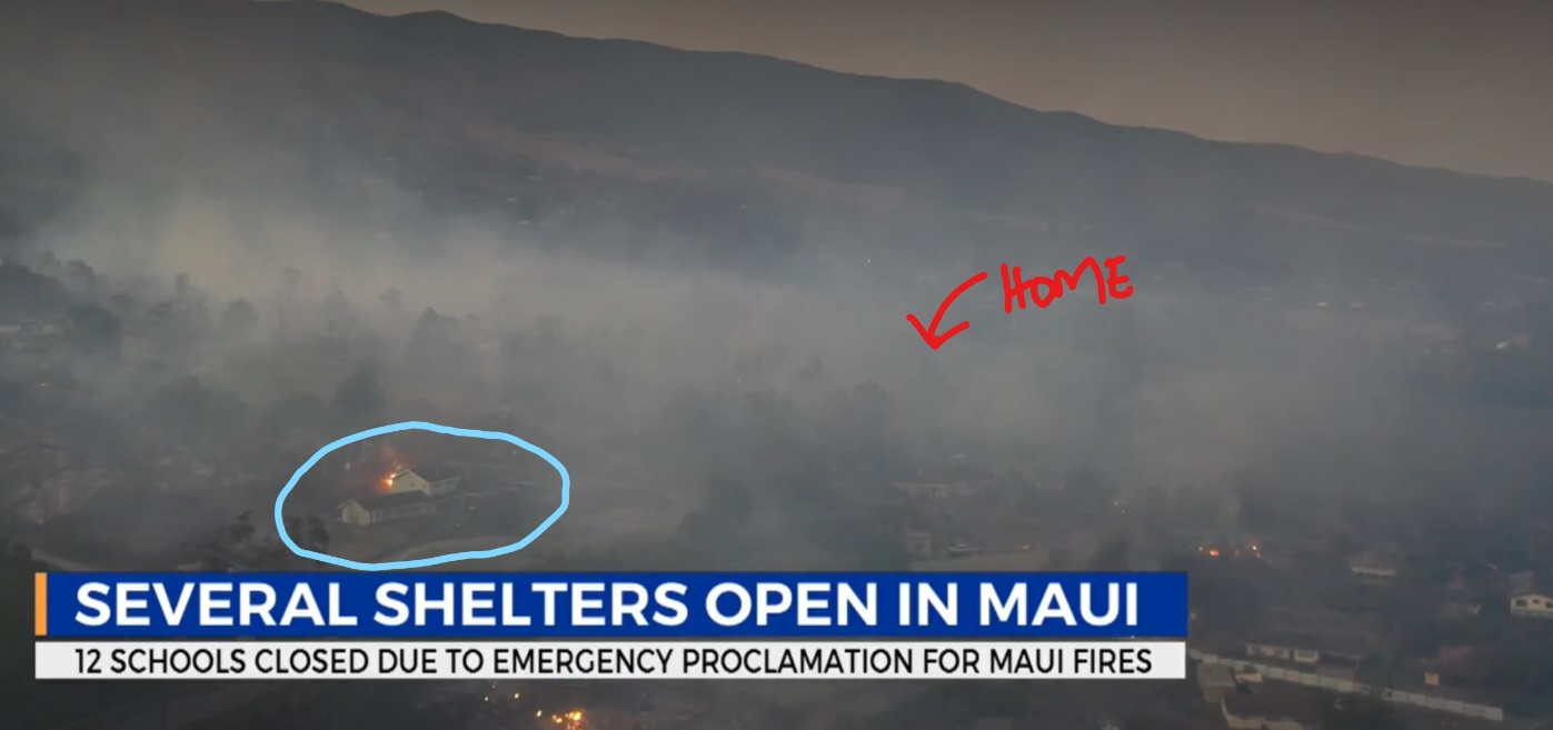 PHOTO Kula Sandalwoods Cafe Burned Down In Maui Fire