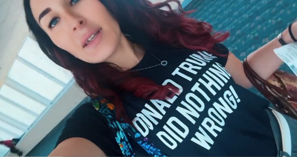 PHOTO Laura Loomer Looking Hot Wearing Donald Trump Did Nothing Wrong T ...