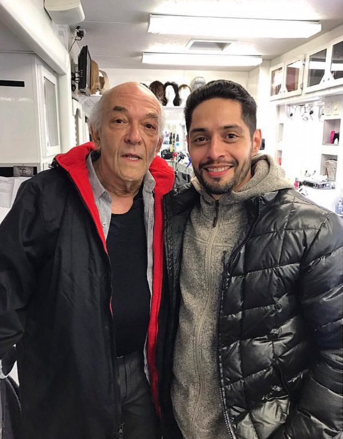 PHOTO Mark Margolis With Producer Max Arciniega