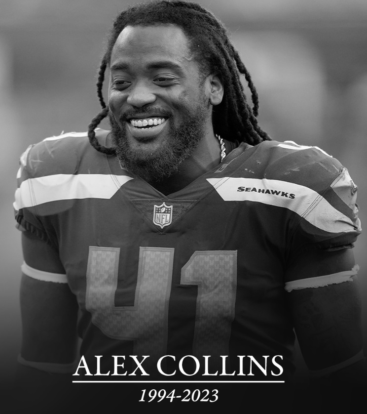 PHOTO RIP Alex Collins 1994-2023
