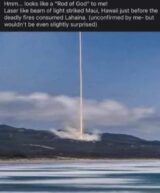 PHOTO Rod Of God Hitting Hawaii Was Like A Laser Beam Hitting The Ground