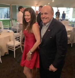 PHOTO Rudy Giuliani Grabbing Noelle Dunphy's A** In Public Dining Room ...