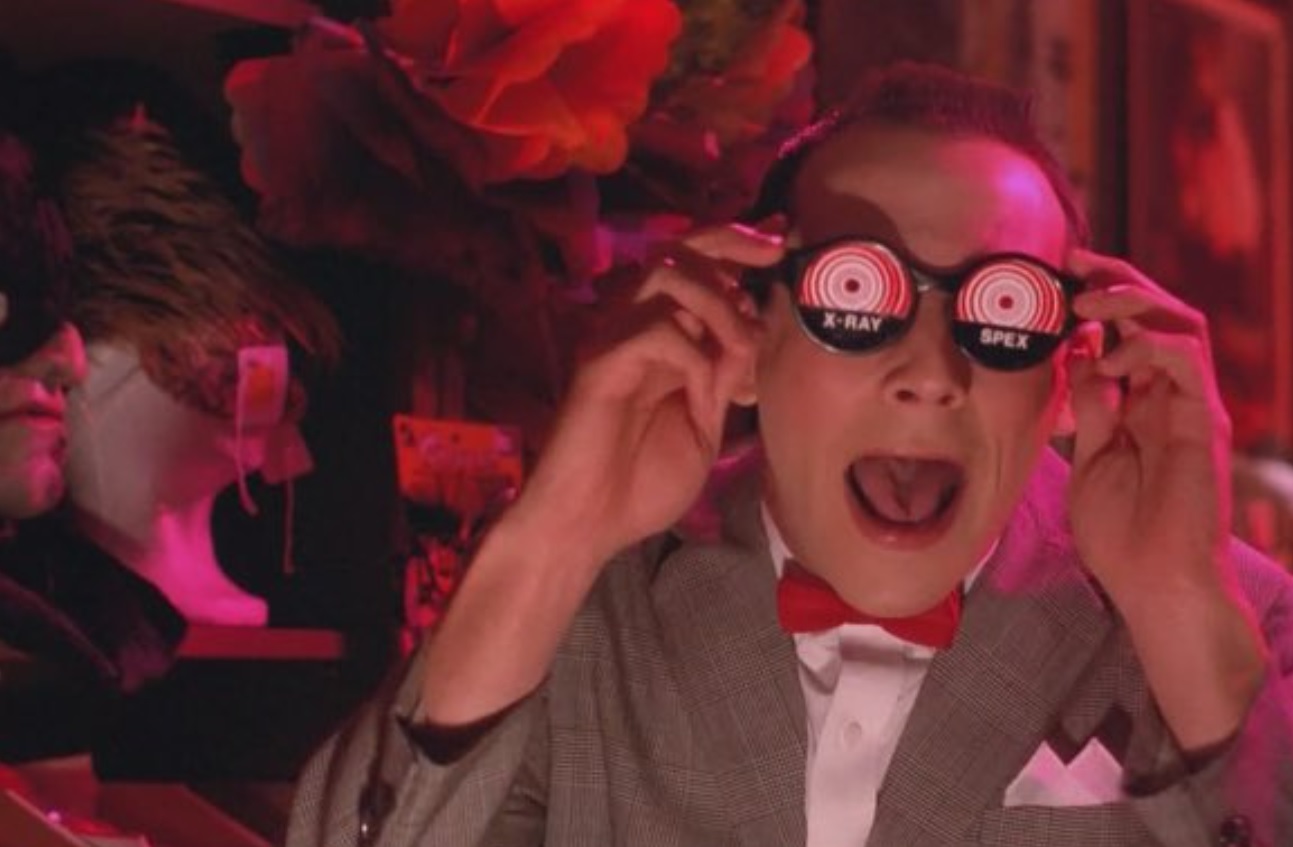 PHOTO The Paul Reubens Sunflower Glasses Scene Was Everyone's Homage To ...