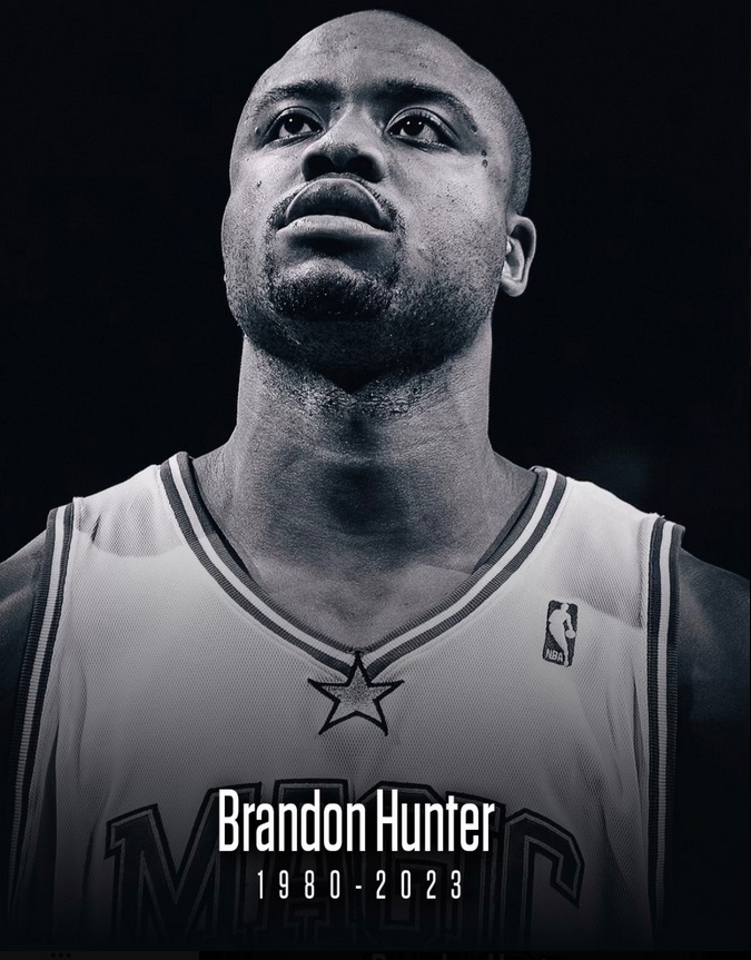 PHOTO Brandon Hunter 1980-2023 RIP