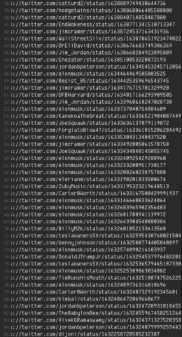 PHOTO 4 Pages Of All Of Robert Card's Twitter History