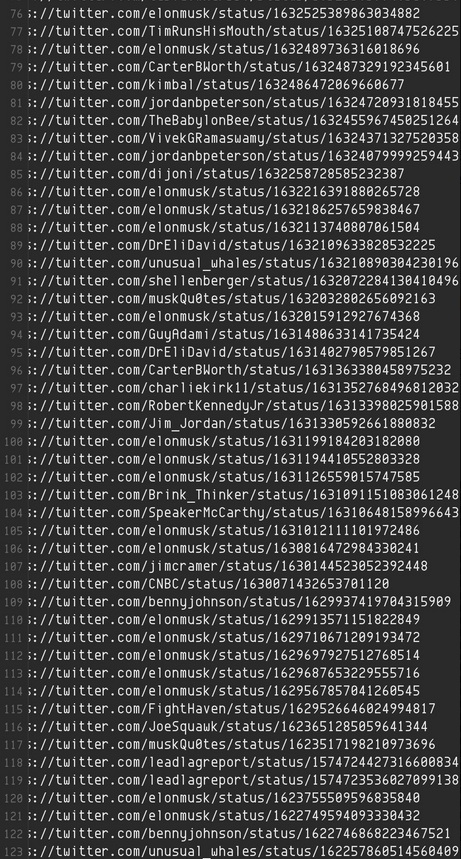PHOTO 4 Pages Of All Of Robert Card's Twitter History