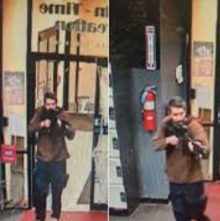 PHOTO Multiple Angles Showing Robert Card Opening Fire On Large Amount ...