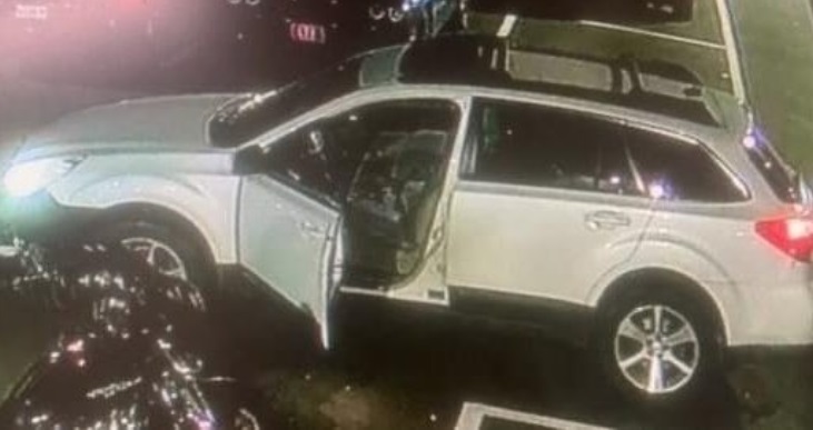 PHOTO Of Robert Card's Abandoned 2013 Subaru That He Left The Door Open ...