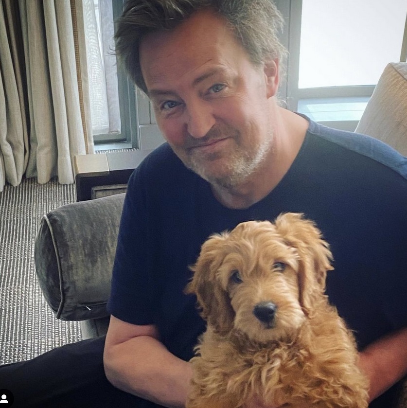 PHOTO Of The Dog Matthew Perry Left Behind