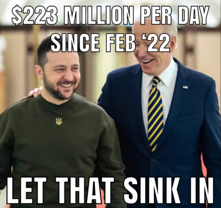 PHOTO $223 Million Per Day Since February 2022 Let That Sink In Joe ...