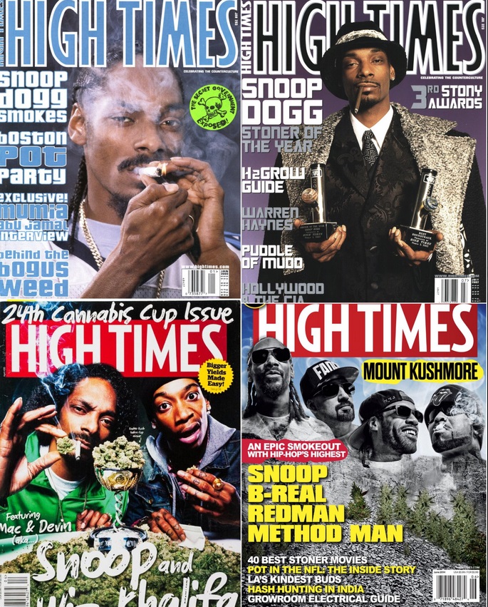 PHOTO All The Magazines In The US Displayed How Much Of A Stoner Snoop ...