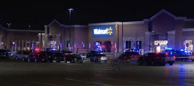 PHOTO Of Scene Outside Wal-Mart After Benjamin Charles Jones Opened ...