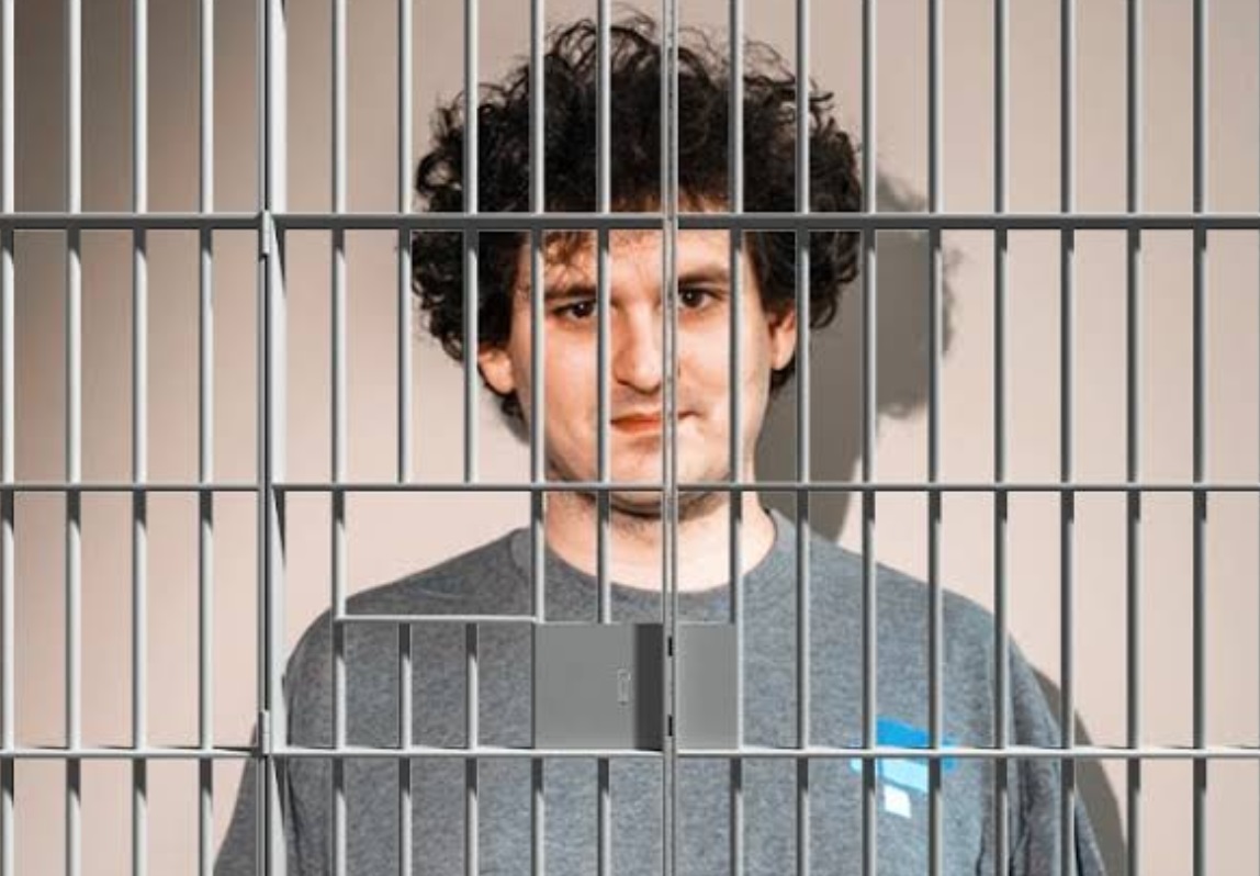 PHOTO Sam Bankan-Fried Behind All The Jail Bars Wondering What Went ...