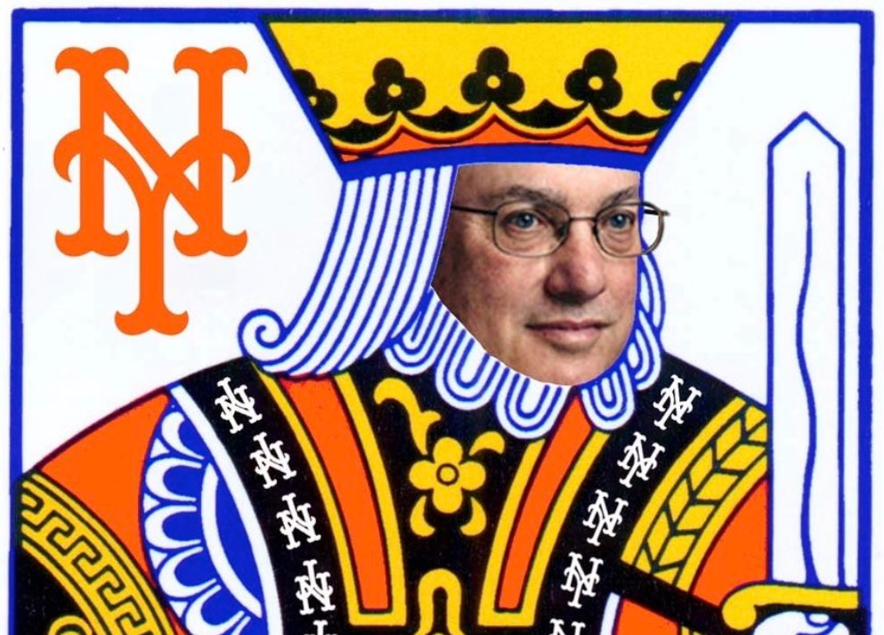 PHOTO Steve Cohen As A King And Supreme Ruler Of The New York Mets ...