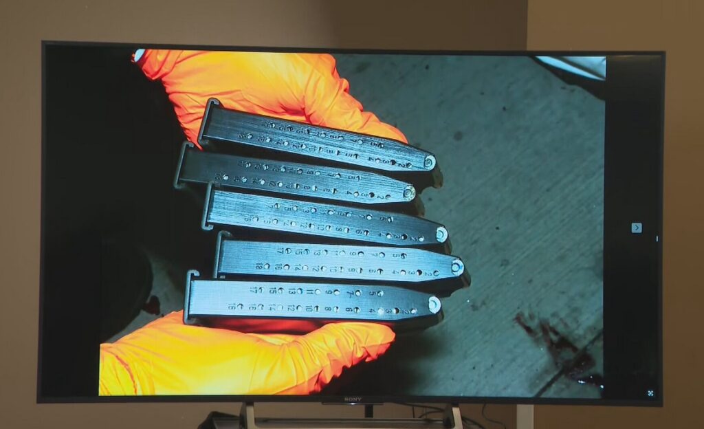 PHOTO Close Up Of Tony Polito's Taurus 9MM Handgun And 11 Magazines He ...