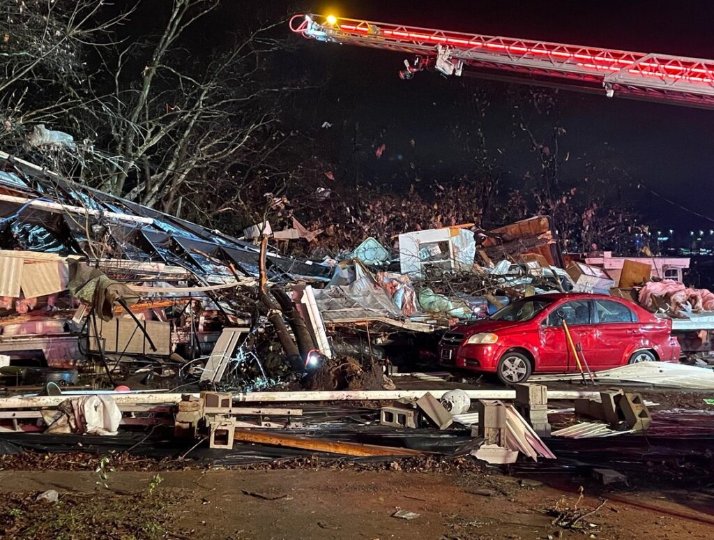 PHOTO Damage In Clarksville TN From Tornado Is Unthinkable