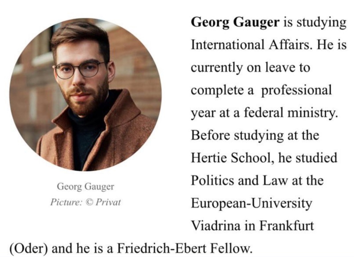 PHOTO Georg Gauger Is German Student And Is Boyfriend Of Aidan Maese ...